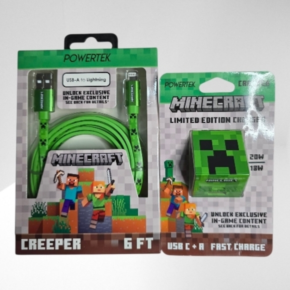 PowerTek | Cell Phones & Accessories | Minecraft Creeper Charging ...